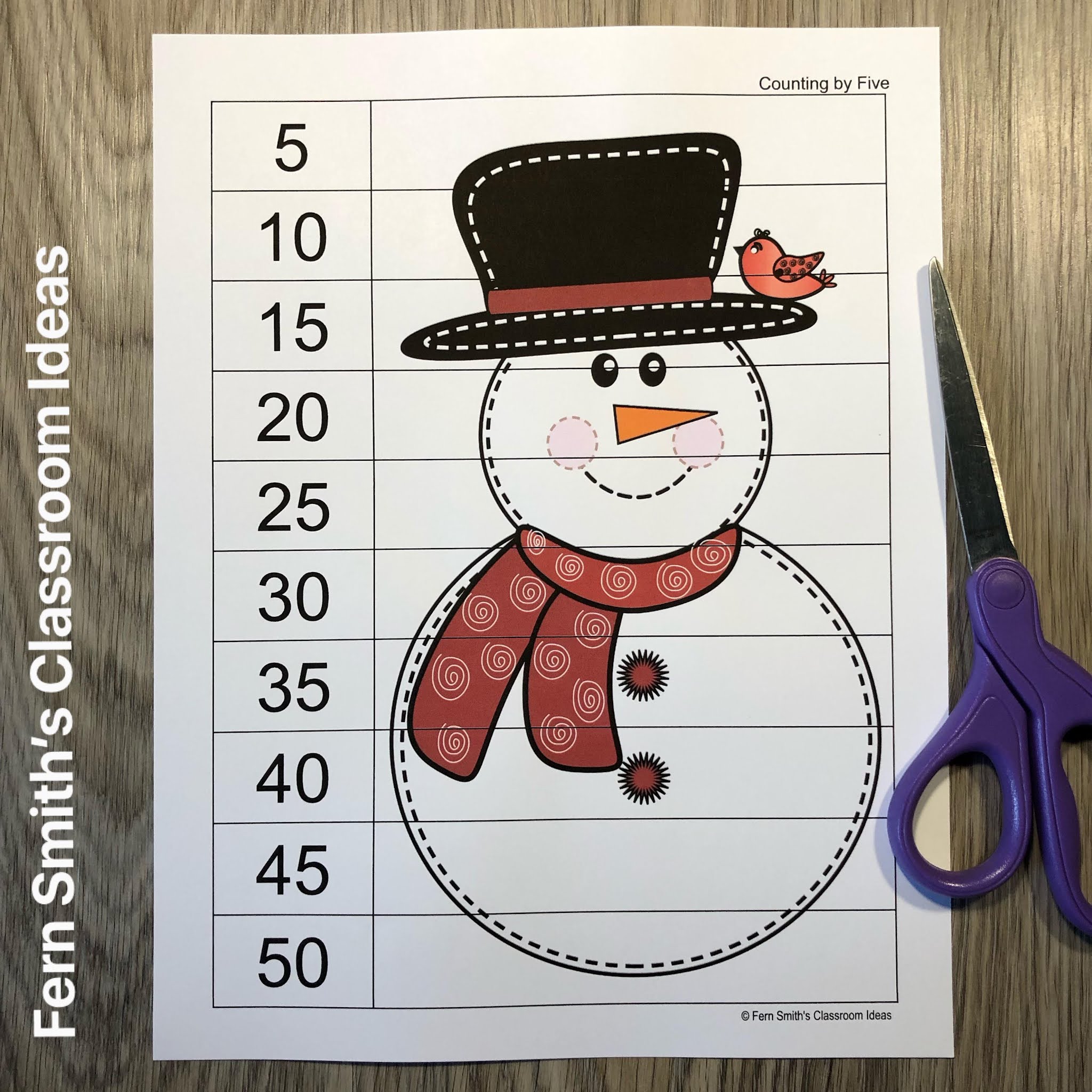More, More, More Counting Puzzles for Your Class! - Fern Smith's ...