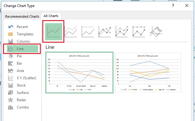 Cara Membuat Chart di Excel
