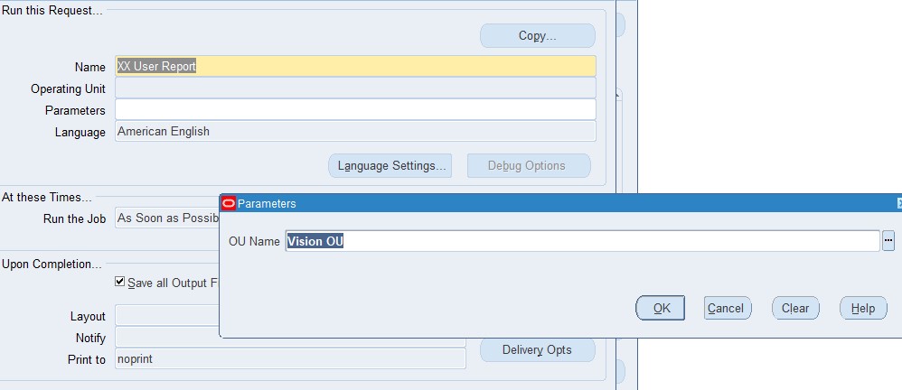 Oracle Application's Blog: How to make a concurrent program parameter read only