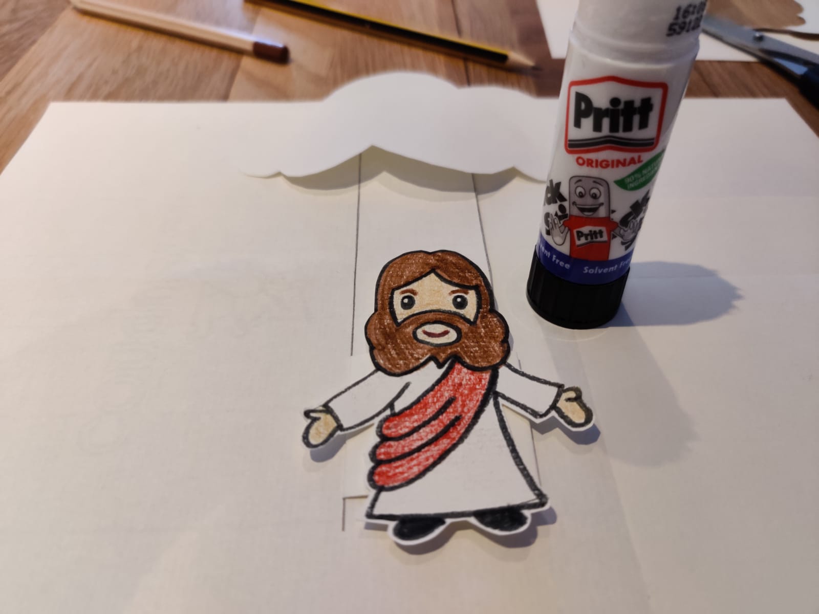 Ultra Disco Stu - Running on empty: CGS Junior Church craft ~ Ascension ...