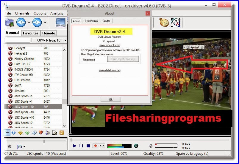 New Version DVB dream V 2.4 + Crack « File Sharing Programs