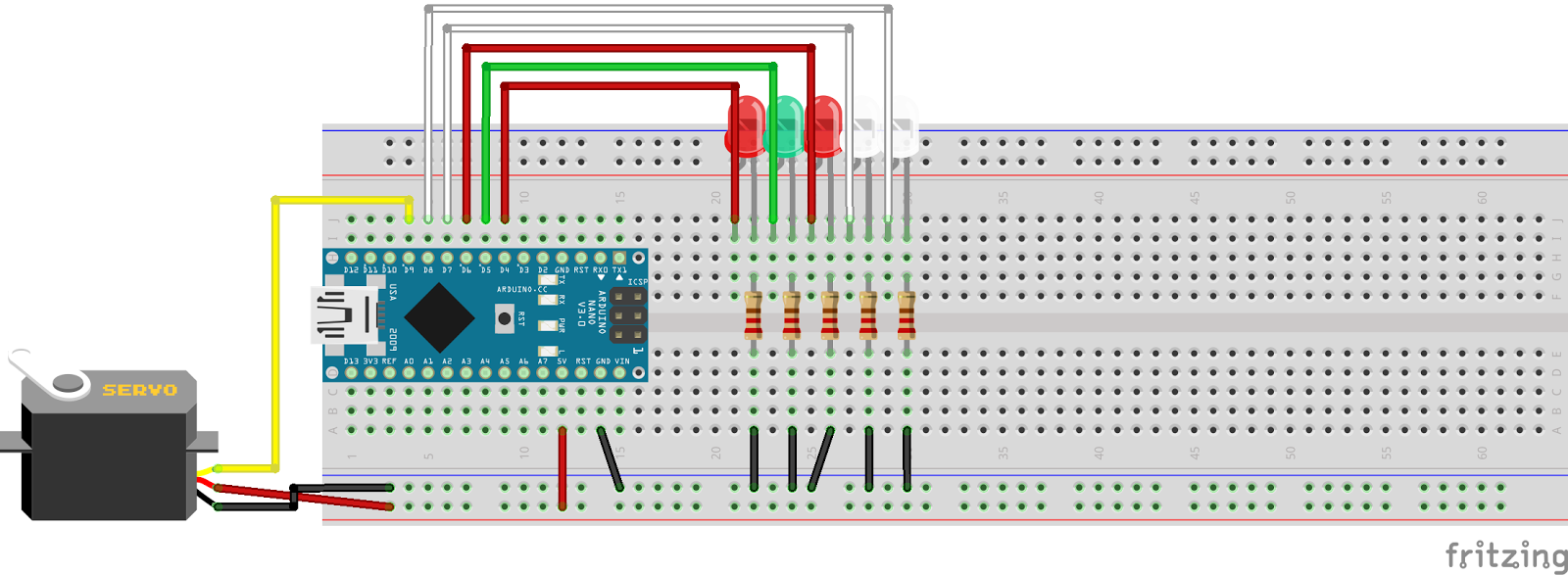 DvdDouden's Arduino Projects: RC navigation lights