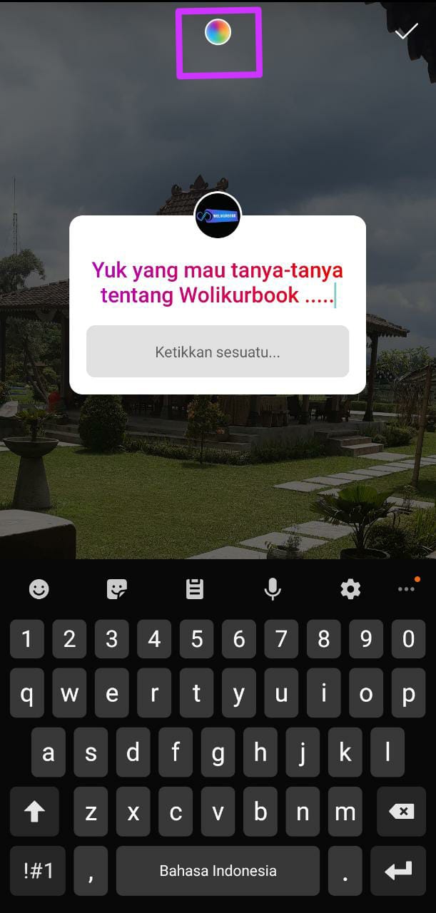 Kuis di Instagram - SINAUSE.ID