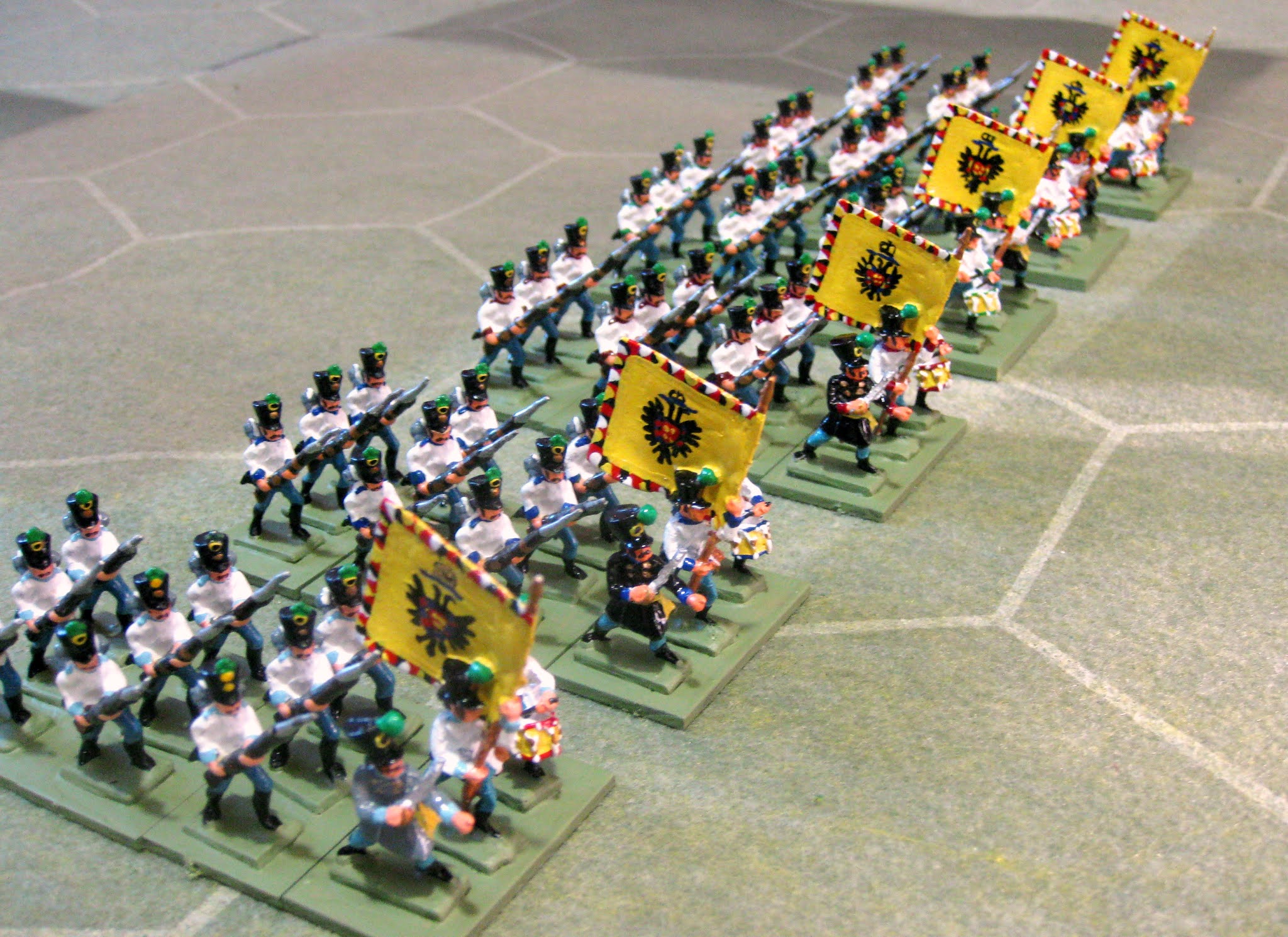 ROS 25mm FIGURES: More Austrian Infantry