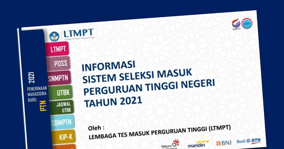 Ctes Eksakta: LTMPT Telah Rilis Jadwal Pendaftaran dan Tes SMNPTN ...