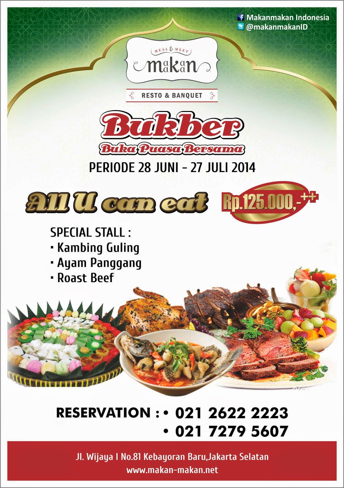 Makan Makan Resto: Paket Bukber at Makan-makan Resto