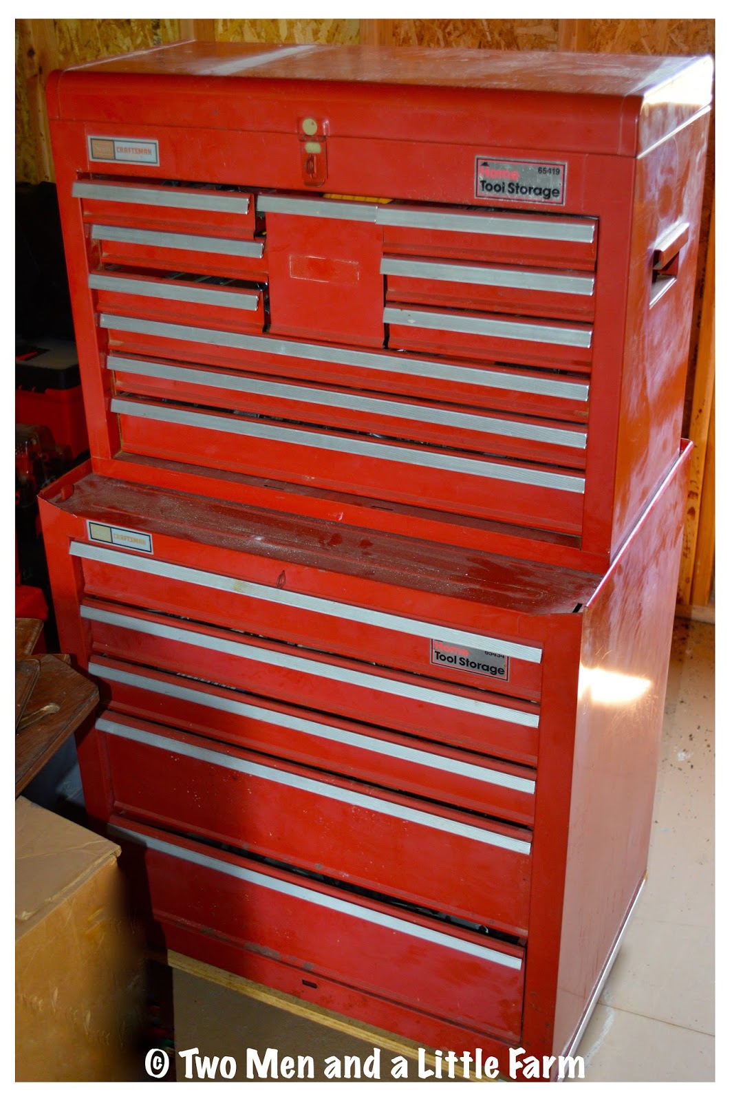 Two Men and a Little Farm: WORKSHOP AT THE BARN