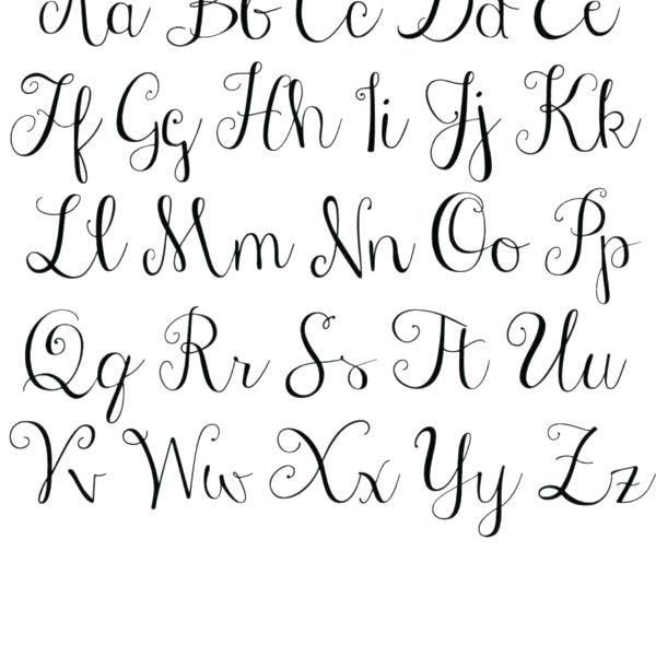 Fancy Alphabet Letters To Draw - Letter Format