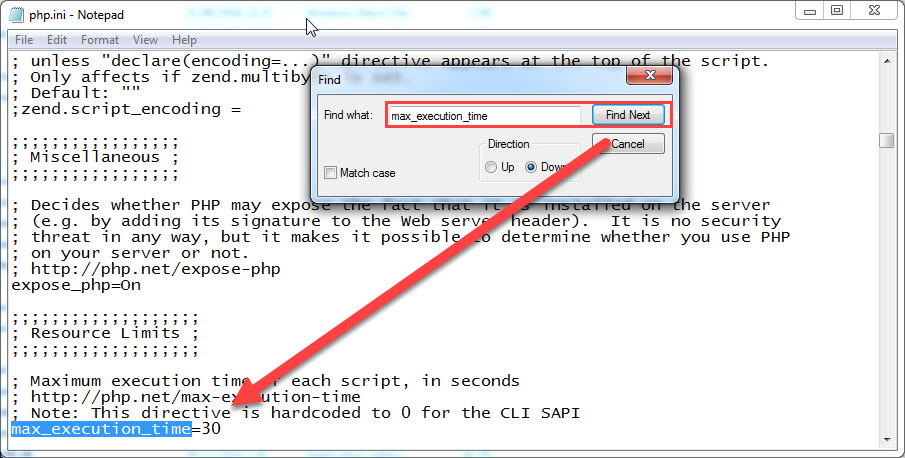 Mengatasi Masalah Fatal Error : Maximum execution time of 30 seconds ... Mengatasi Masalah Fatal Error : Maximum execution time of 30 seconds ...