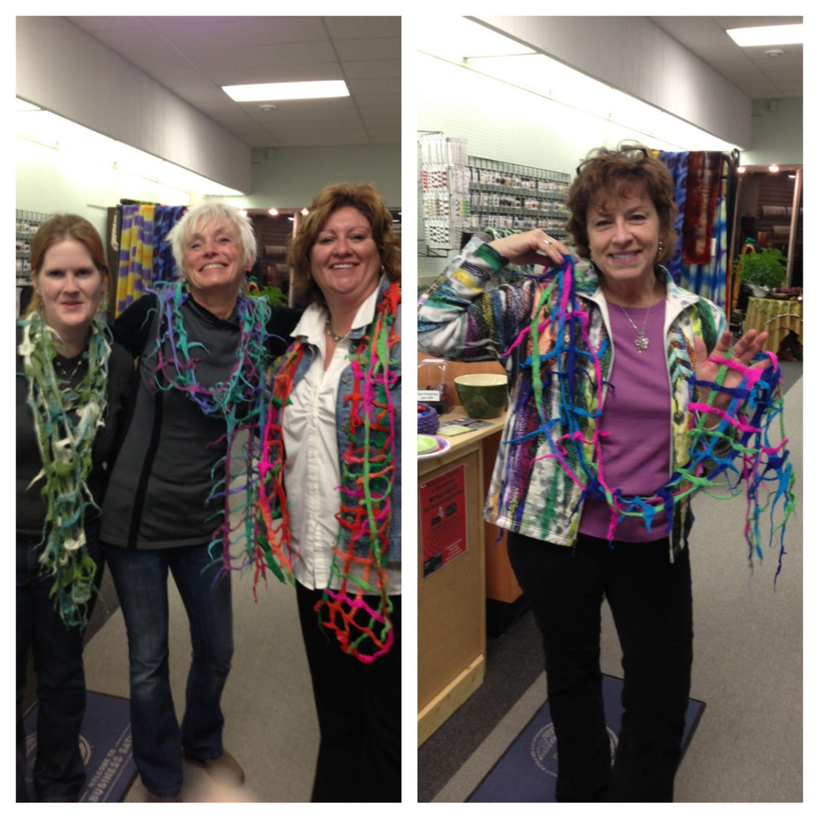 HeartFelt Silks Blog: Robbin Firth's Felting Classes 2012-2013