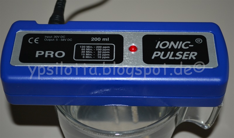 Yvonne & Sandra: KOLLOIDALES SILBER/SILBERWASSER MIT DEM IONIC-PULSER ...