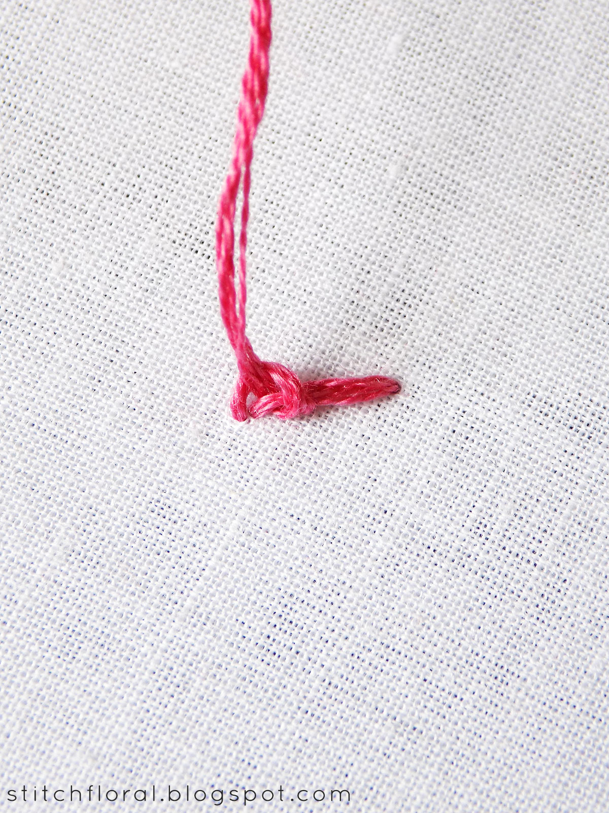 The Real Detached Buttonhole - Stitch Floral