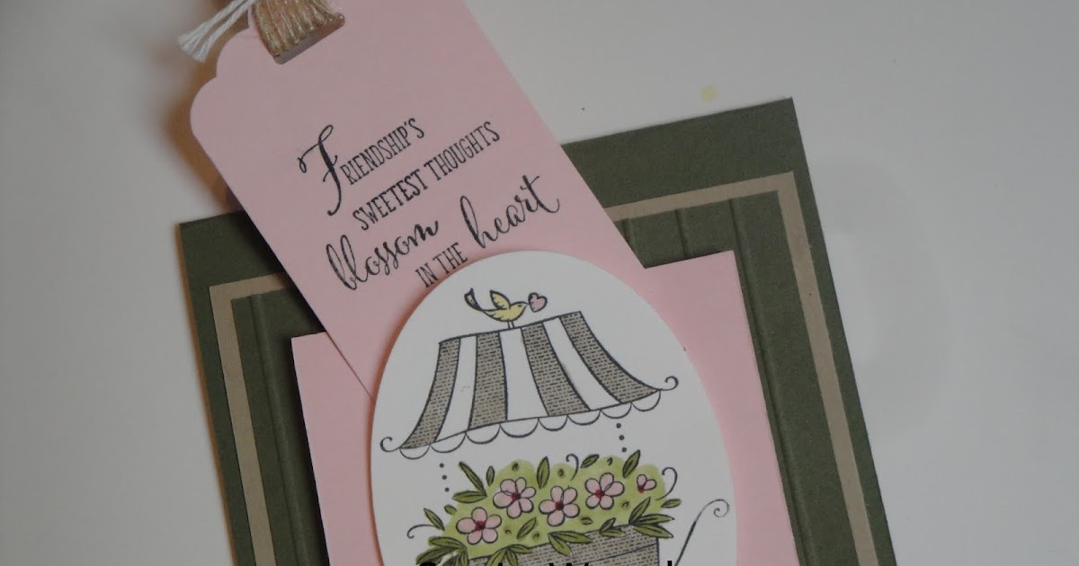 Stamp with Susie: A fun pull out tag, with 'Friendship's Sweetest ...