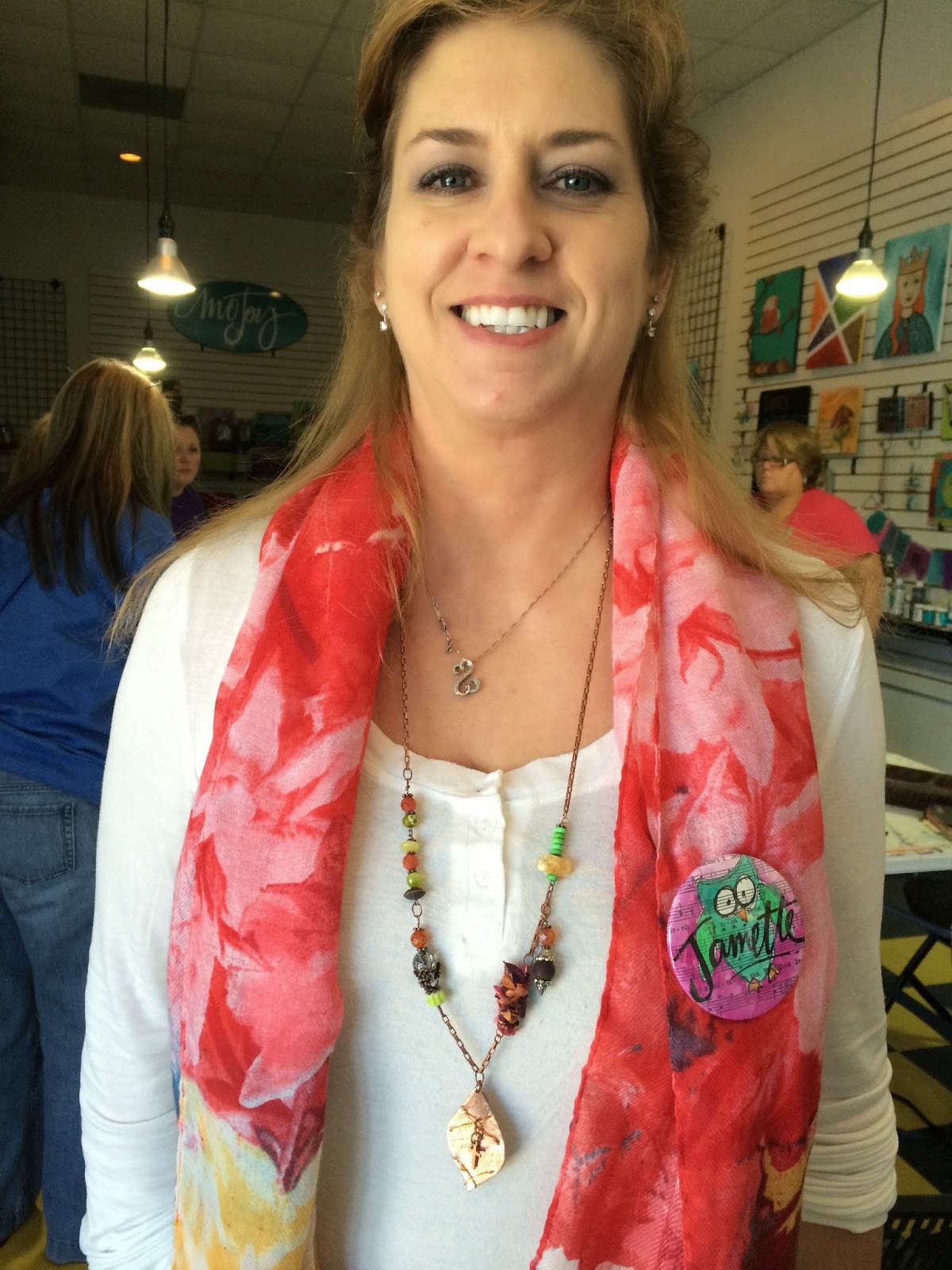 Mojoy: Making etched copper pendants and custom necklaces!