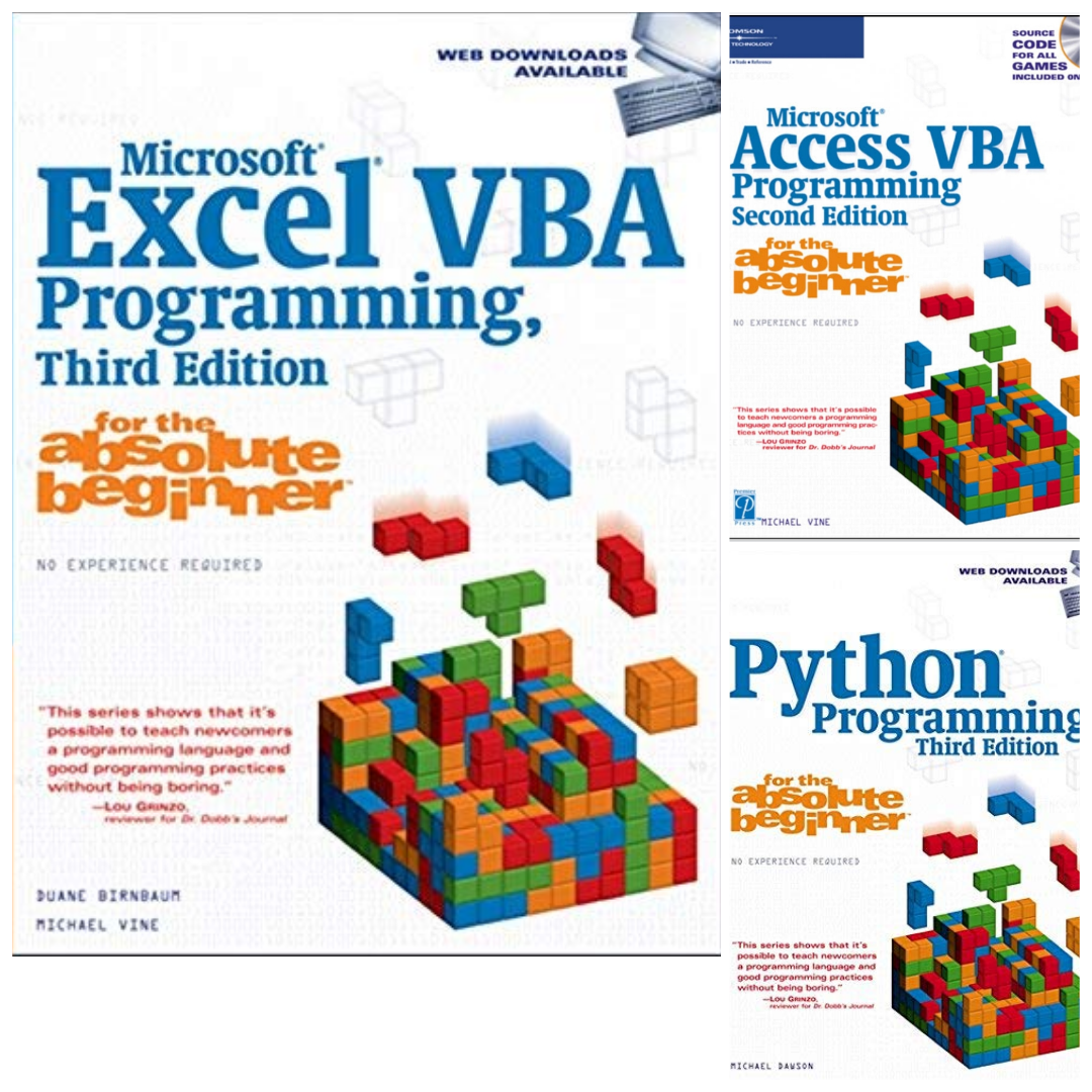 Top 3 Free Ebooks 2020 Microsoft Access Excel Python