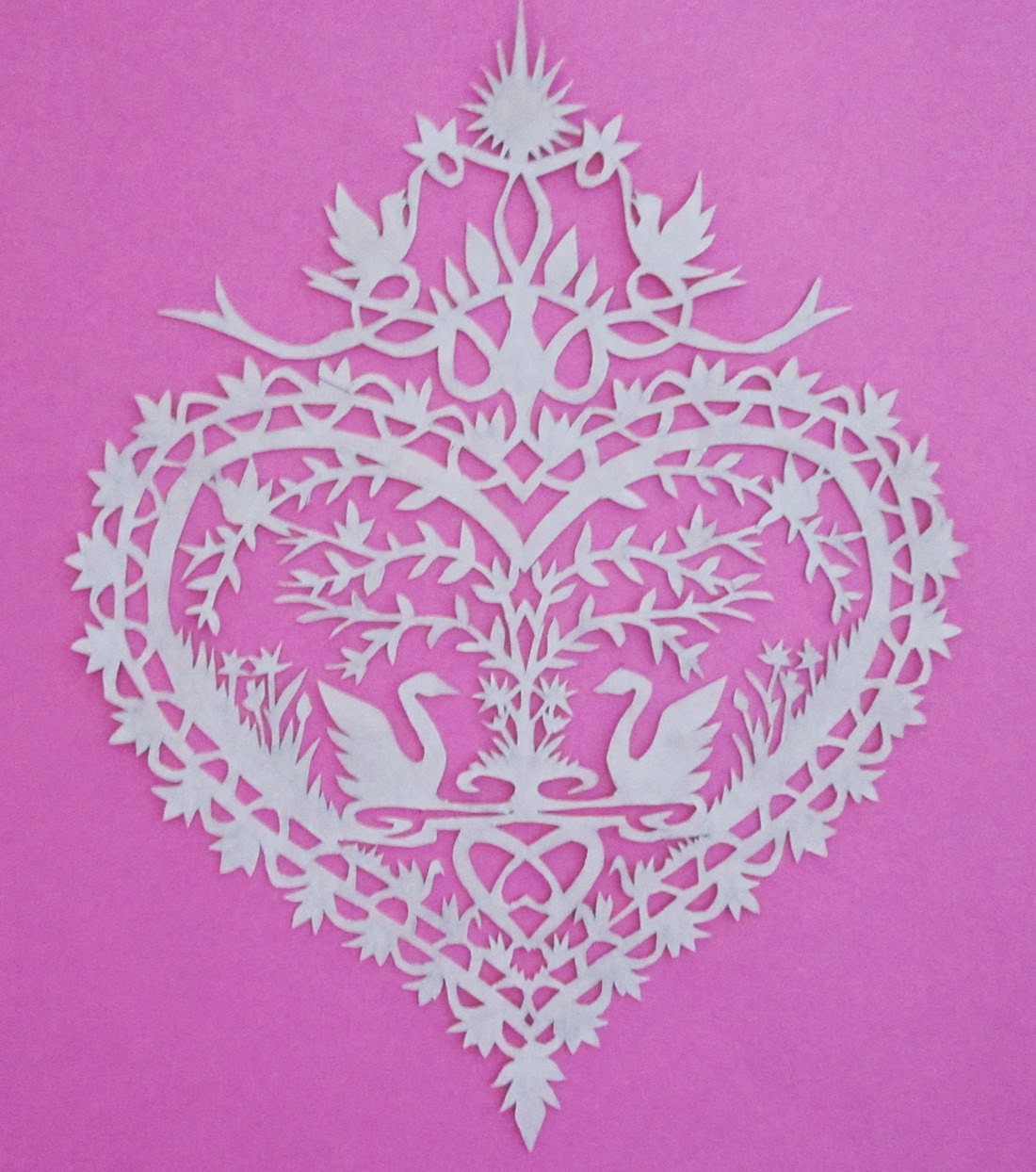 Ravings of a Mad Crafter: Scherenschnitte and Wycinanki