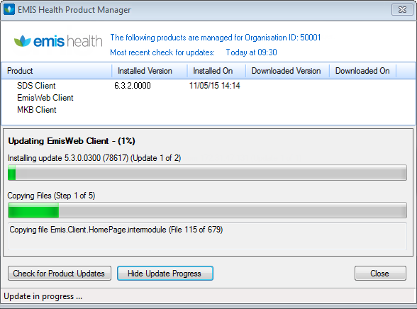 How to set up EMIS Web on your own PC