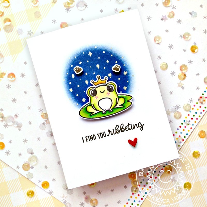 Sunny Studio: Feeling Froggy Cards by Franci and Julia