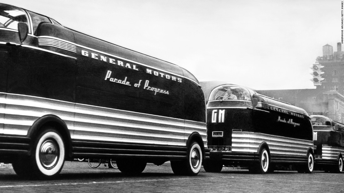 CARHUNTER : GENERAL MOTORS PARADE OF PROGRESS- FUTURLINER OR STREAMLINER?