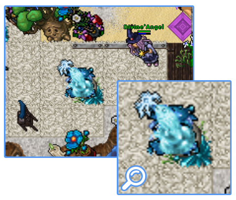 TibiaGoals.com: Divine Decoration tricks #2: Water tricks - A pond ...