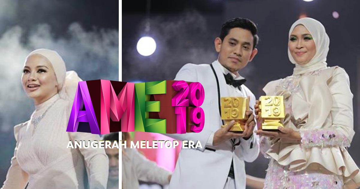 16 Keputusan Pemenang AME2019 Anugerah Meletop Era Yang Legit Yang Legend