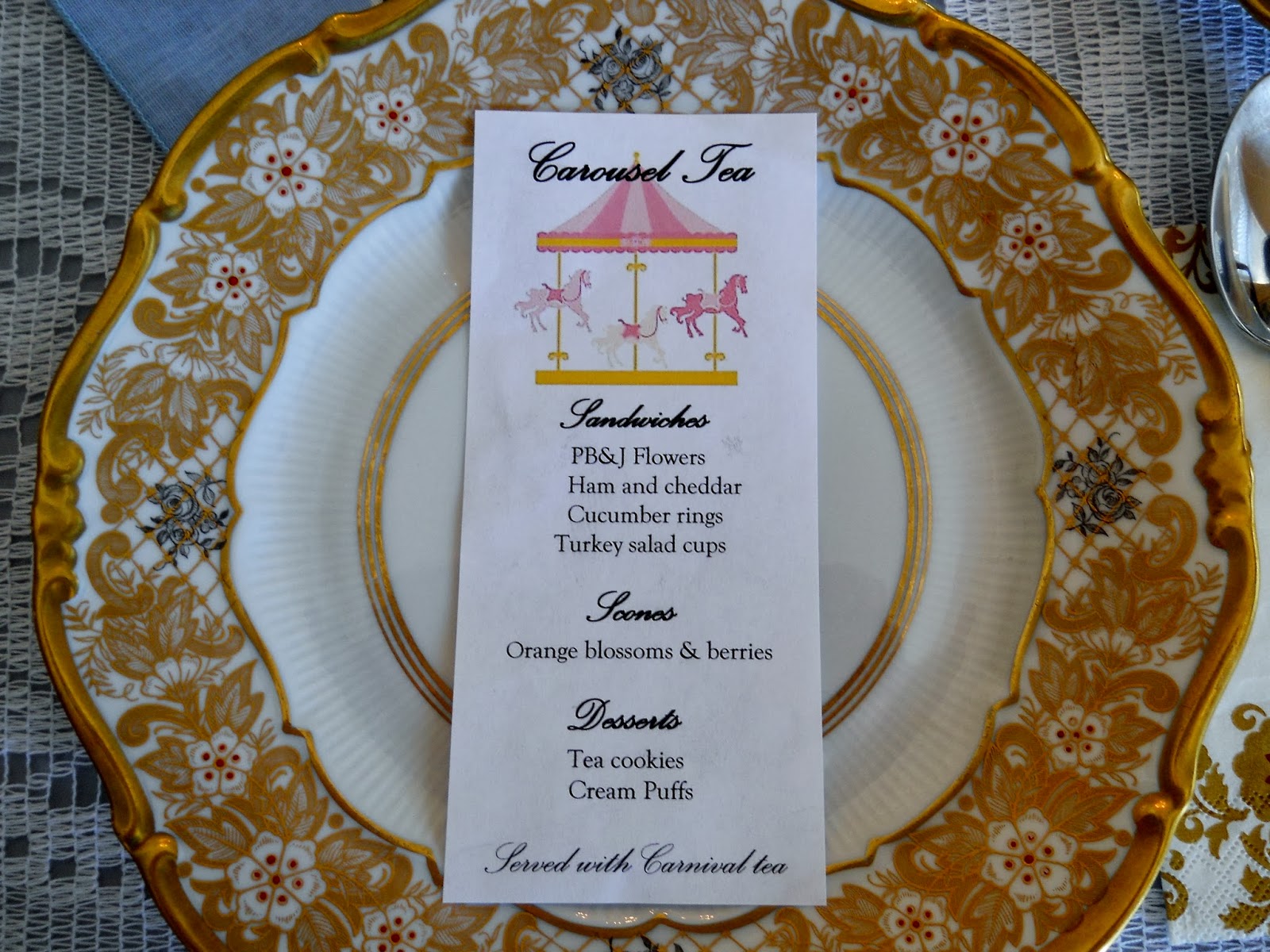 Teatime Journeys: Welcome to my Carousel Tea