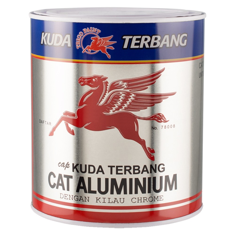 Cat Alumenium dan Emas Kuda Terbang