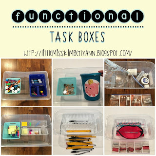 Little Miss Kim's Class: Functional Task Boxes