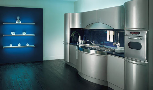 Home Interior Design & Decor: More Kitchens from Sports Car Makers