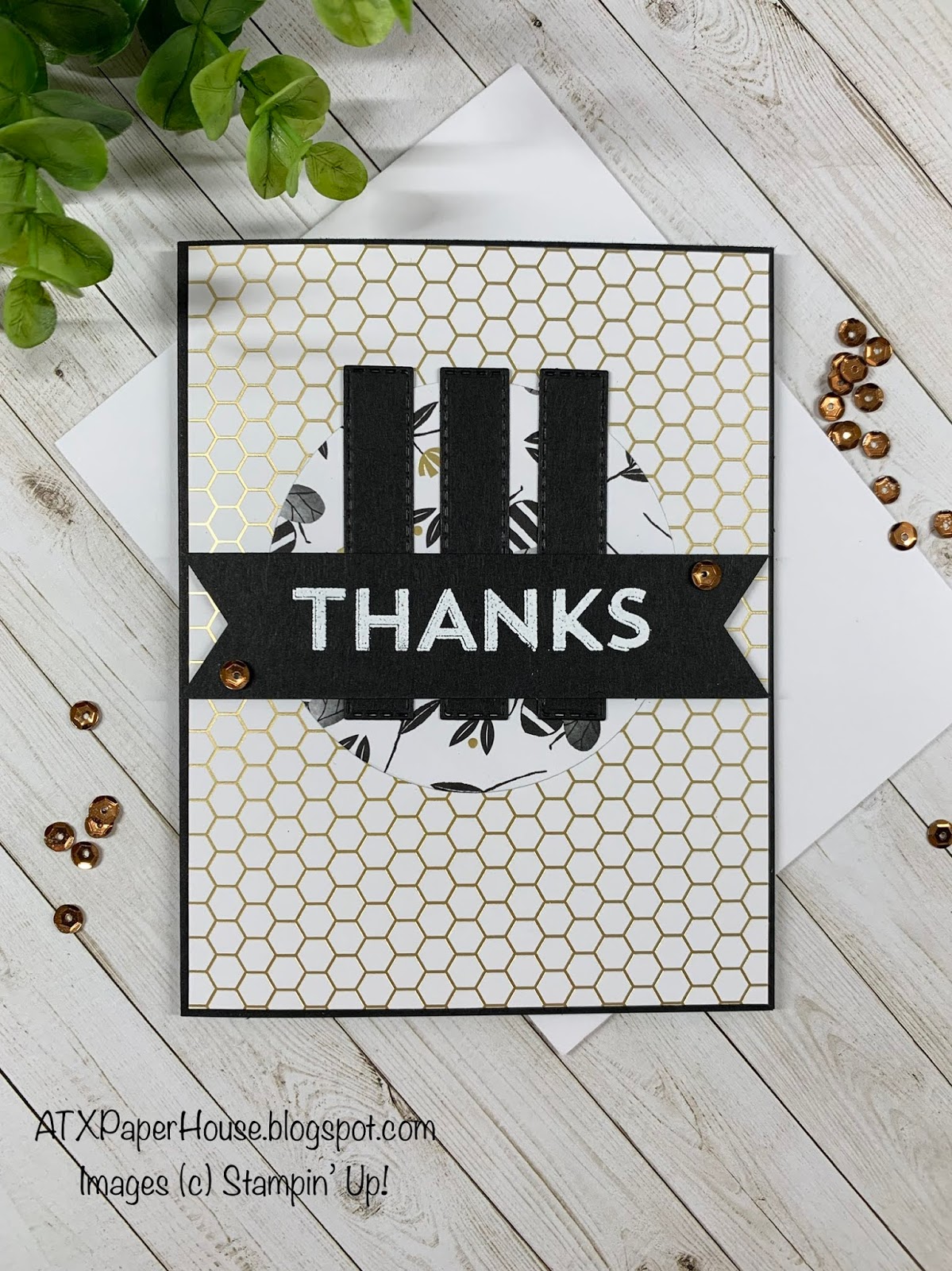 ATXPaperHouse: Card: A Thursday Bee Surprise