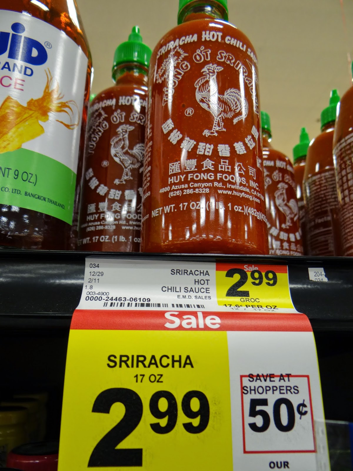 Trader Joe's 365: Day 45 - Sriracha