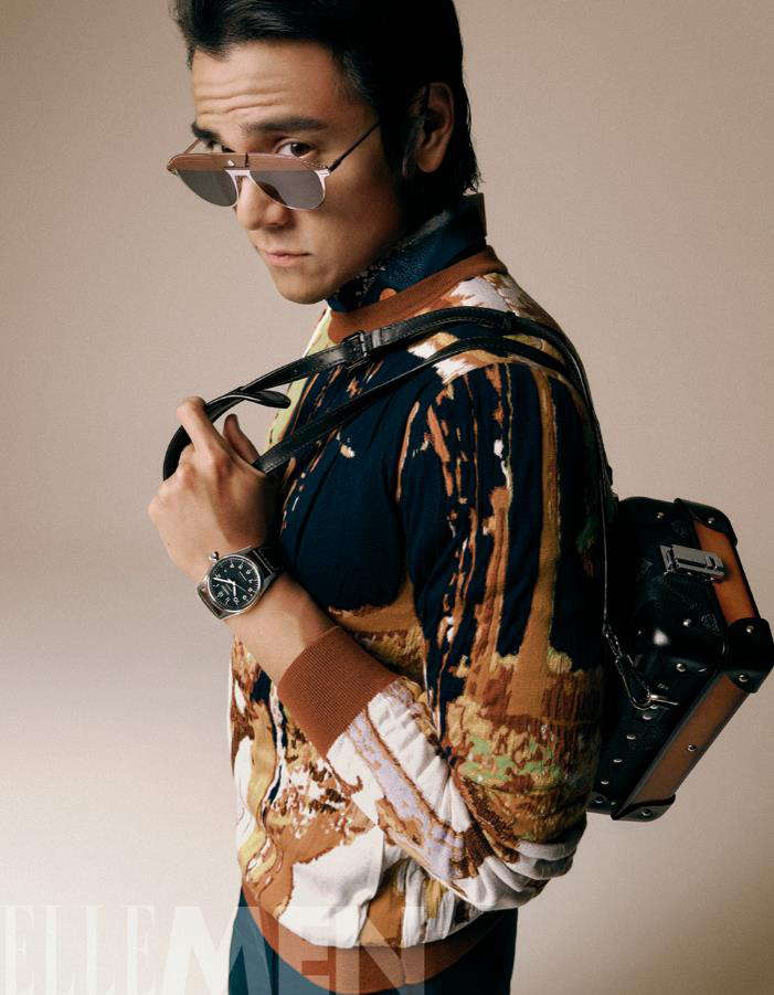 Peng Yuyan celebra el 10° aniversario de ELLE Men China