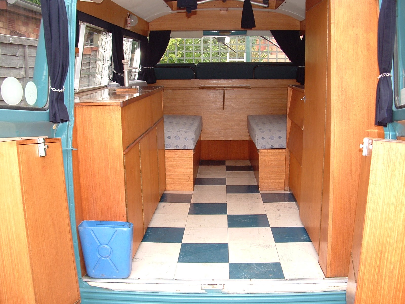 Vanlife; classic campervan interiors