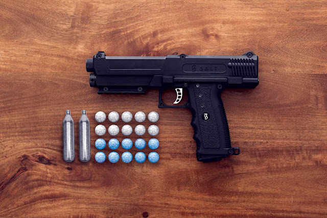 Salt Supply Pepper Spray Gun Self Defense Kit - Super Gadgets Hub