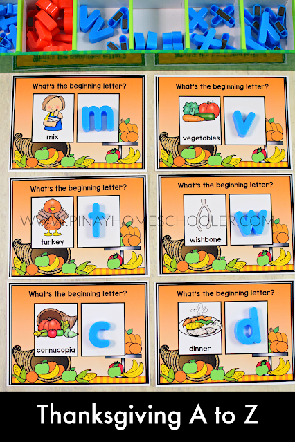 Thanksgiving Math and Literacy Update | The Pinay Homeschooler