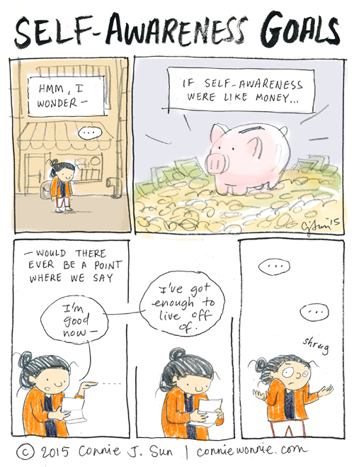 Connie to the Wonnie: Self-Awareness Goals