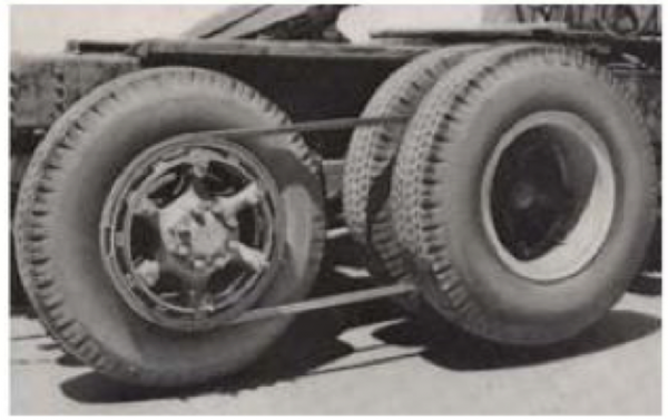 Just A Car Guy: Six/ten meant a 6 wheel ordinary drive truck would get ...