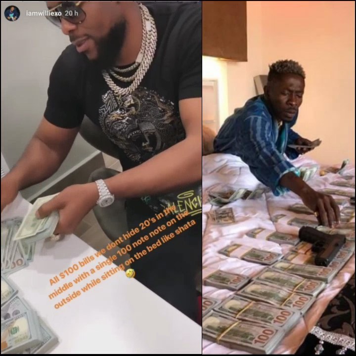 We Don t Use Fake Money Like Shatta Nigerian Singer Williexo Mocks Shatta Wale we-don-t-use-fake-money-like-shatta-nigerian-singer-williexo-mocks-shatta-wale