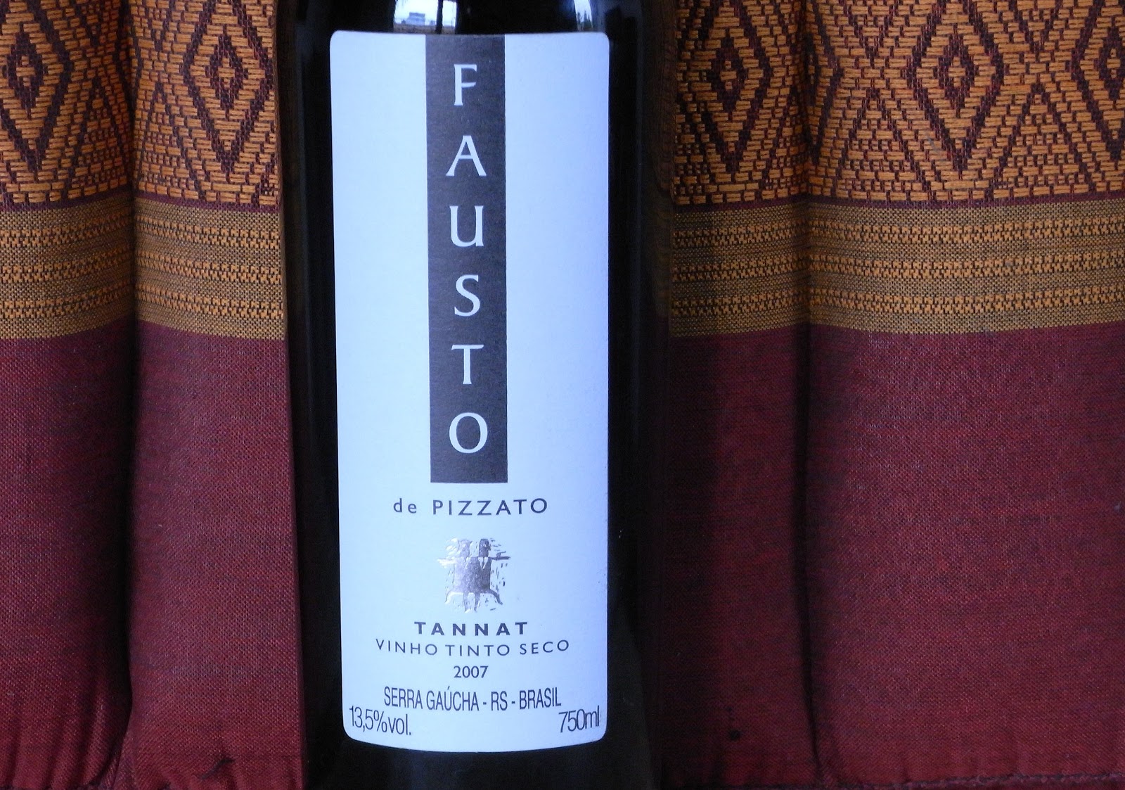 Wine-Zeit: Back again in Gaúcha Land: Fausto de Pizzato Tannat 2007 ...