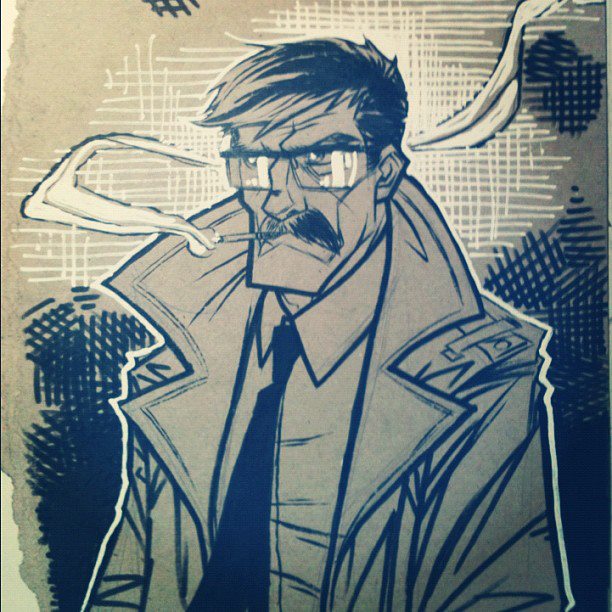 Fashion And Action Commissioner Jim Gordon Comic And Fan Art Gallery
