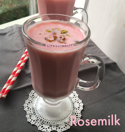 Dhivyaskitchen - Passion for cooking and baking: Rosemilk - milk ...