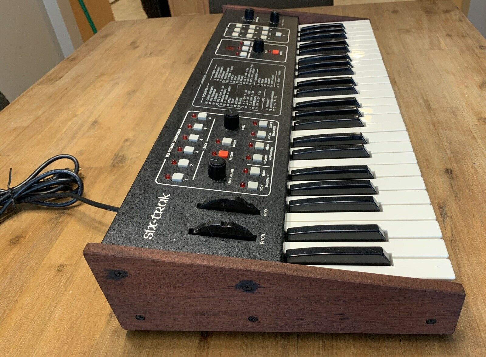 MATRIXSYNTH: Vintage Sequential Circuits SIX TRAK 6 , Analog ...