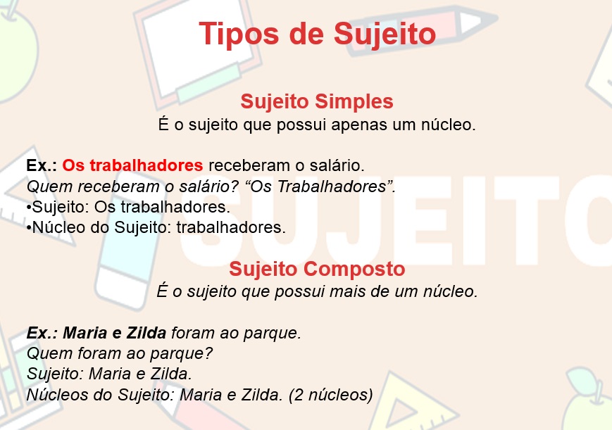 Sujeito Simples
