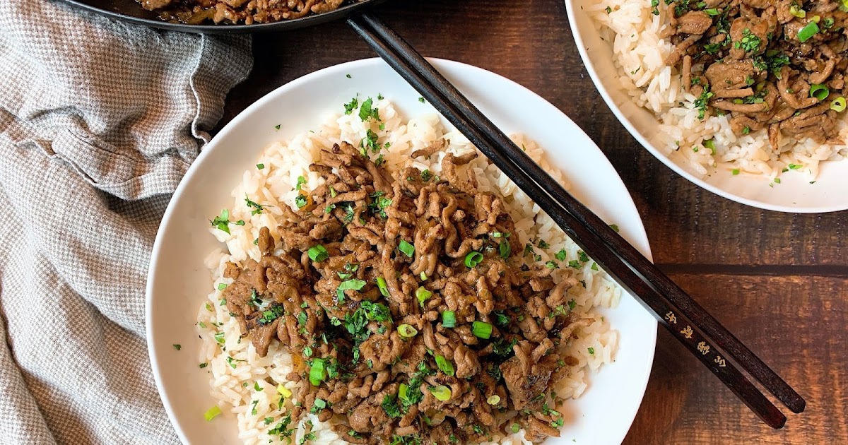 Cantonese Beef and Rice Bowls