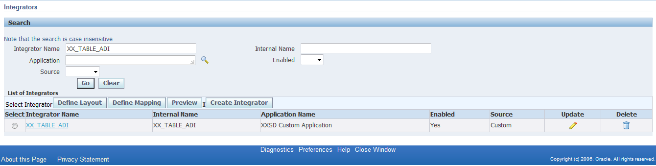 How to add any WEB adi to particular Responsibility