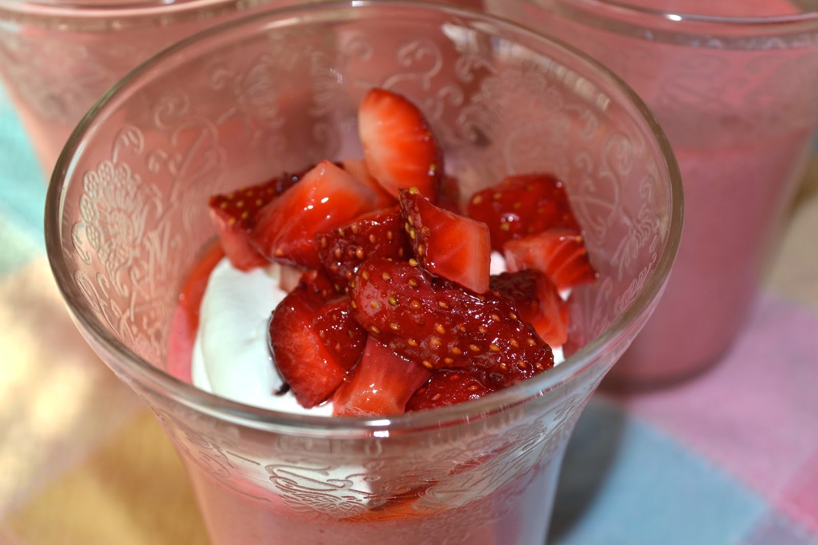 A Taste of Alaska: Strawberry Mousse