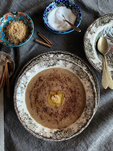 Turmeric & Saffron: Haleem: A Wheat and Meat Persian Breakfast