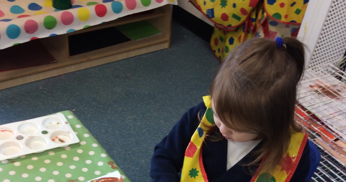 Broadford EYFS: Painting with Textures