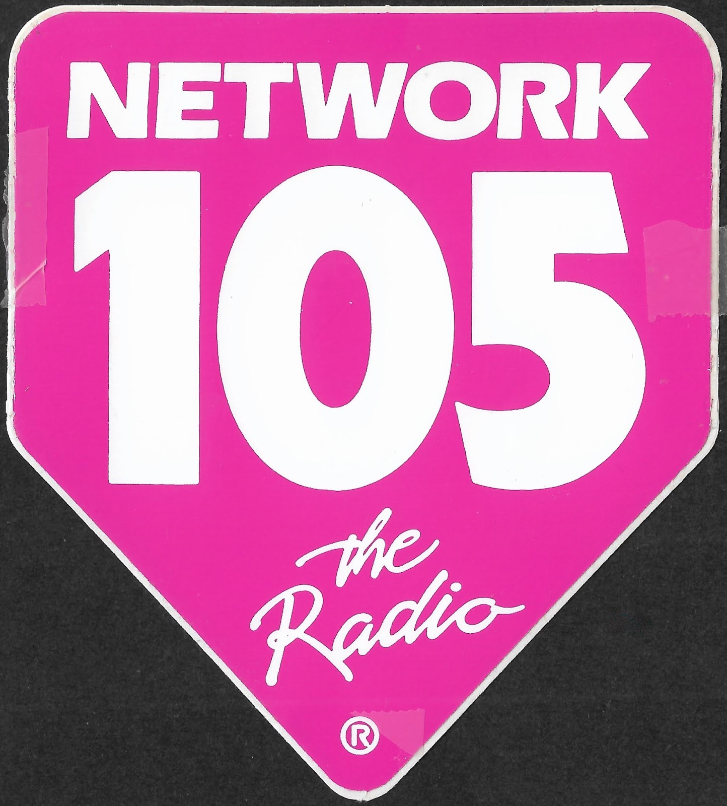 Radio Sticker of the Day: Radio 105