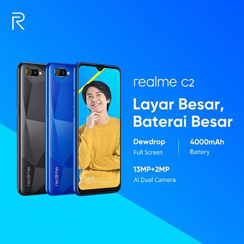 Review Realme C2, Handphone Paling Laris Di Bulan Mei 2019 - Adh Blog